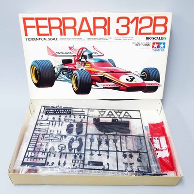 Tamiya 1/12 Ferrari 312B Big Scale Series F1 Vintage Plastic model Kit ...