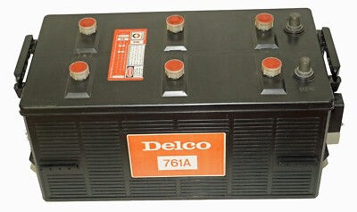 Delco 761A Battery for Display, Dummy Salesman Sample, Truck, Heavy ...