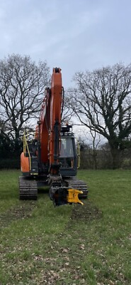 digger tree shear/grab HIRE tree Surgery Forestry full Rotation TMK 300 ...