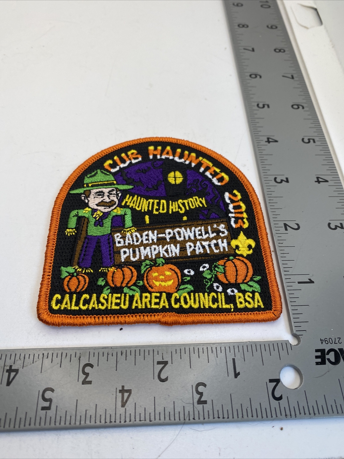 2013 Calcasieu Area Council Cub Haunted BSA Boy Scouts of America 46D ...