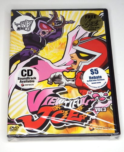 Viewtiful Joe: Volume 3 (DVD, 2006, Geneon) Anime, Brand New & Sealed ...