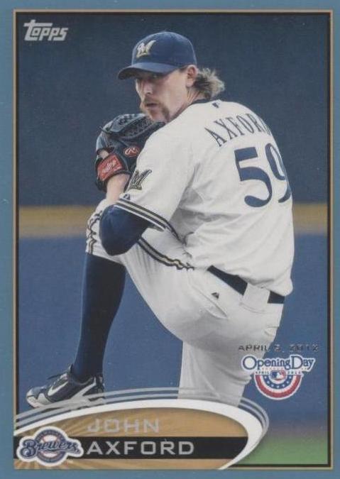 2012 Topps Opening Day - John Axford #88 Blue /2012 for sale online | eBay