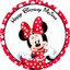 MINNIE MOUSE Red Edible Cake topper Party image | eBay