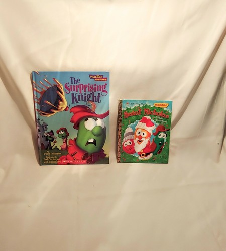 Little Golden Book VeggieTales Saint Nicholas and The Surprising Knight ...