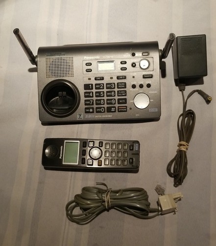 Panasonic KX-TG6700 5.8 GHz 2 Lines Home Business Phone Free Shipping ...