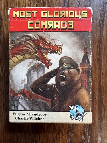 RARE Most Glorious Comrade Card Game By This & That Games COMPLETE | eBay