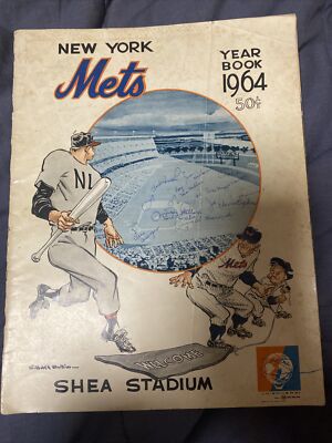 1964 New York Mets Yearbook- Shea Stadium | eBay