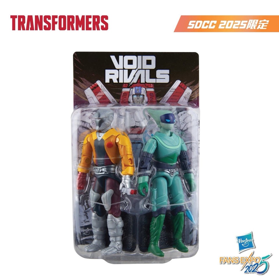 SDCC2025 Transformers Void Rivals Jetfire with Darak and Solia boxed ...