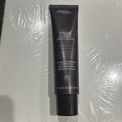 Aveda Invati Advanced Intensive Hair & Scalp Masque 5 Oz 150 mL Full ...