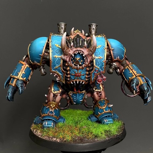 Warhammer 40K Chaos Helbrute Painted - Multi Weapon Loadout Daemon ...