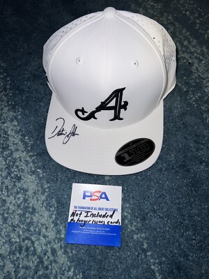 Dustin Johnson Signed Aces Hat Superstar Golfer PSA/DNA | eBay