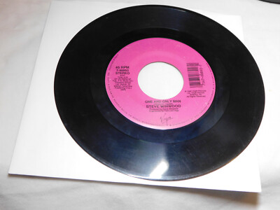 STEVE WINWOOD ONE AND ONLY MAN /ALWAYS 45 RPM RECORD 049 | eBay