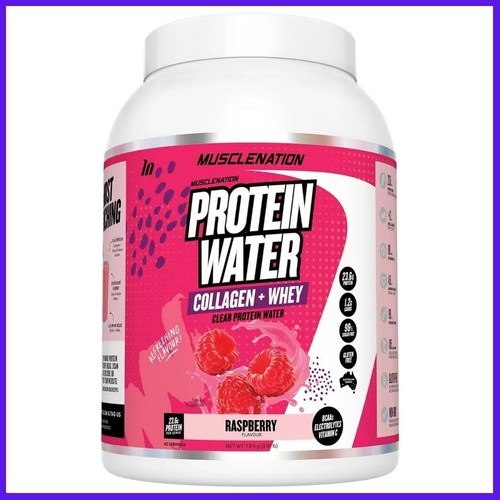 Muscle Nation Protein Water 1.8kg Raspberry - Genuine Brand New Sealed ...