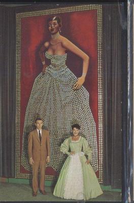 Postcard VIRGINIA CITY NV Silver Queen Ruby Eaton Silver Dollar ...