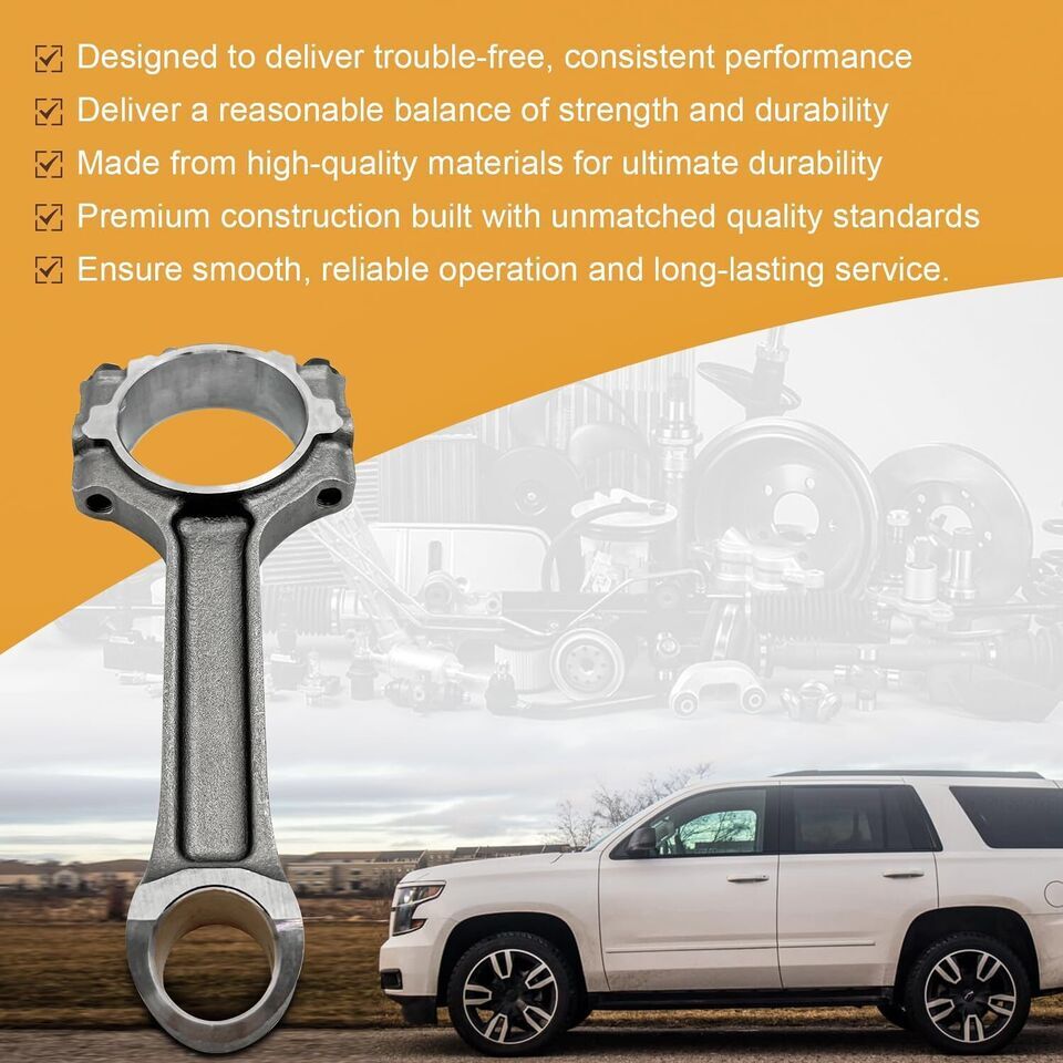 8pcs Floating Pin Connecting Rods for Chevrolet GMC 5.3L 6.0L LS2 LS3 ...