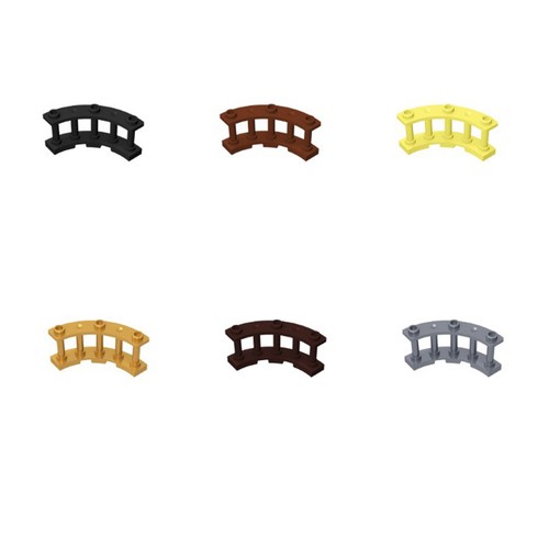 ZITIANYOUBUILD 20x 21229 Fence 4x4x2 Quarter Round Spindled with 3 ...