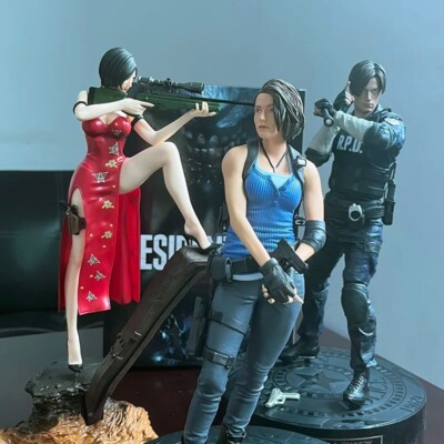 Resident Evil Action Figure Set of 4 Ada Wong, Jill Valentine, Leon ...