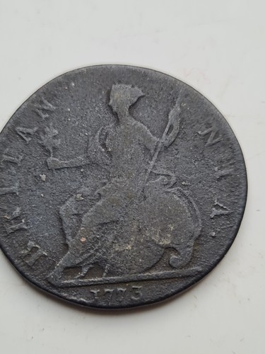 1773 Great Britain George III half penny coin | eBay