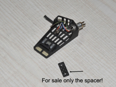 4mm Universal Headshell Cartridge Spacer Racing Carbon for Thorens TP ...