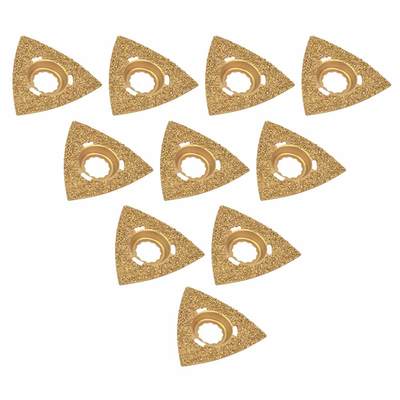 80mm Triangular Carbide RASP 8mm Offset Mount Fit Fein Supercut ...