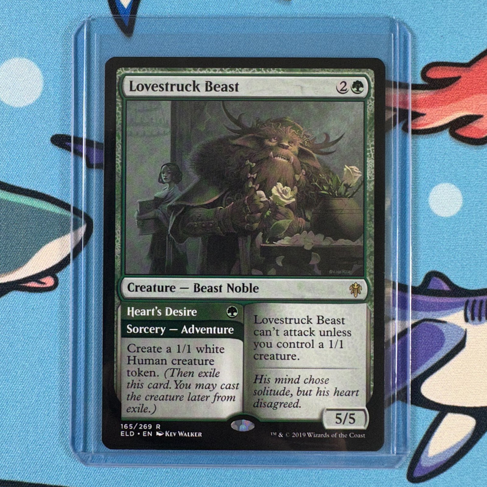 Lovestruck Beast 165/269 Magic the Gathering ELD Throne of Eldraine | eBay