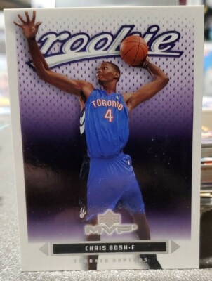 2003-04 Upper Deck MVP Toronto Raptors #204 Chris Bosh Rookie | eBay