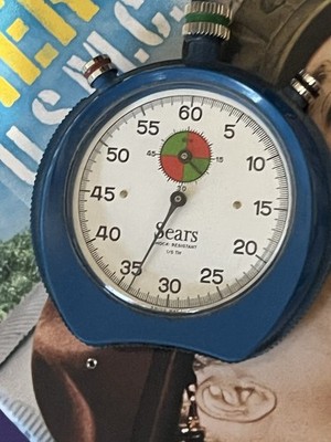 Vintage Tag Heuer Trackmaster Stopwatch - Tested - Working | eBay