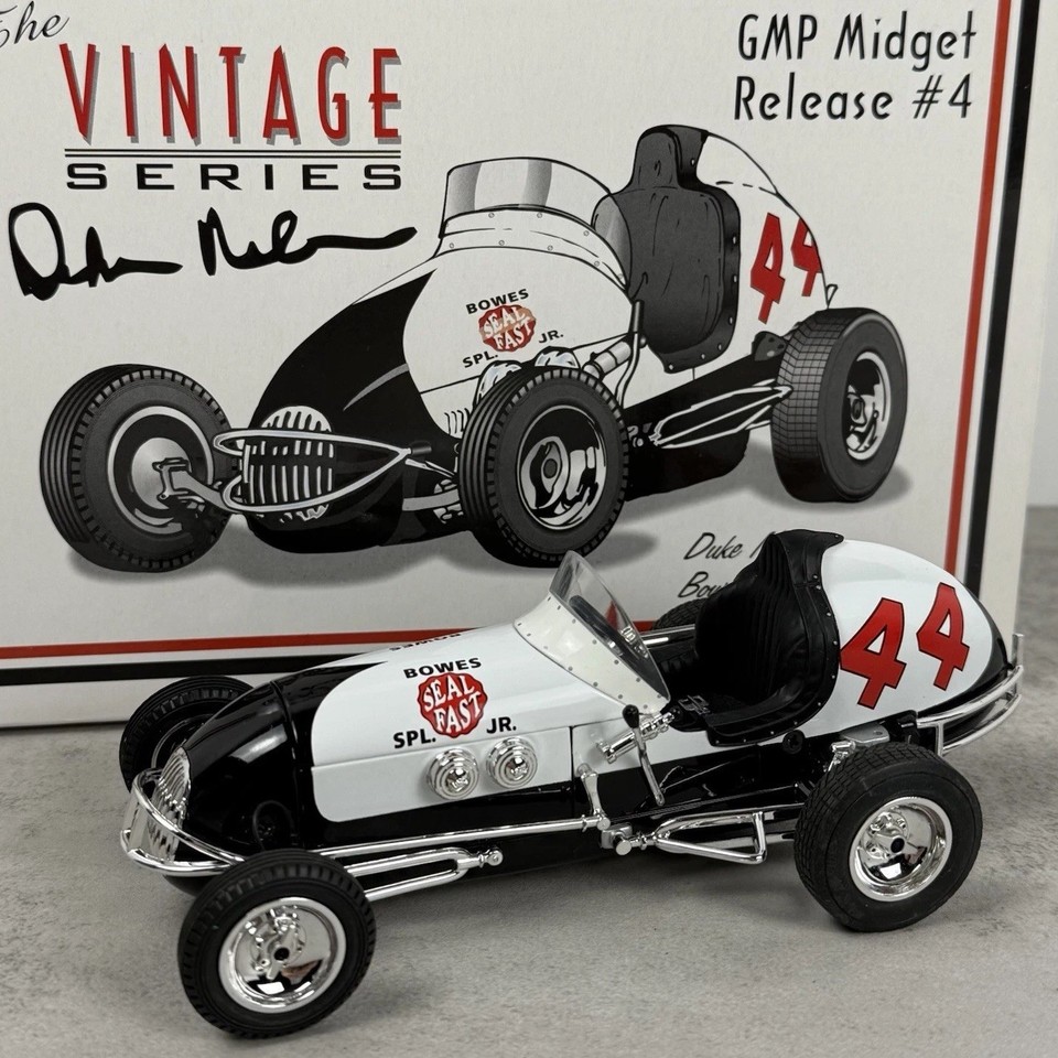 GMP Duke Nalon #44 Bowes Seal Fast Offy Midget Sprint Car 1:18 Diecast ...