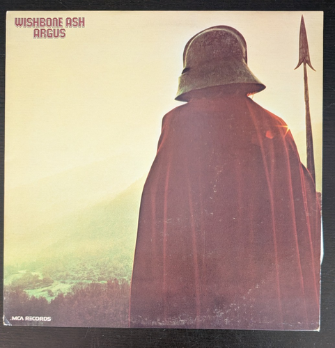 1972 Wishbone Ash Argus 3rd album LP 1980 Reissue MCA-2344 great ...