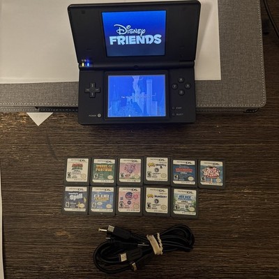 Nintendo DSI Black Handheld Console System Bundle with Games | eBay