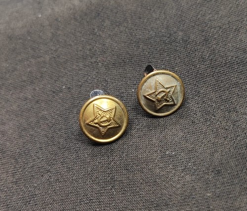 1940's Russian Soviet Army WWII Uniform 13 mm Brass Buttons with Cap ...