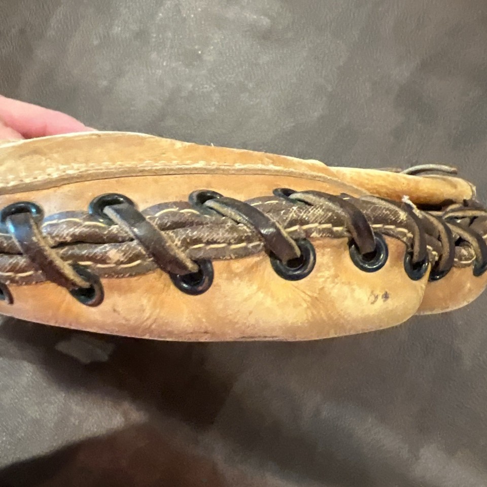 Vintage 1930’s Baseball Catcher’s Mitt Geo. W. Reach Signed Jimmy ...