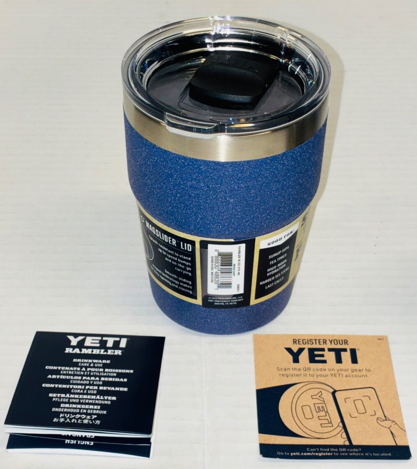 New 2025 Yeti Moon Dust Textured Stackable 16 oz Rambler Cup Ltd ...