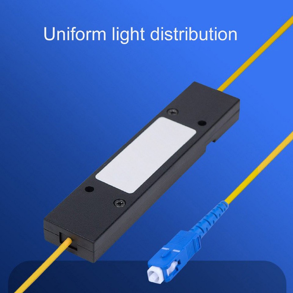 Fiber Optical 2m Ftth SC UPC 1X2 PLC Singlemode Splitter FBT Coupler ...