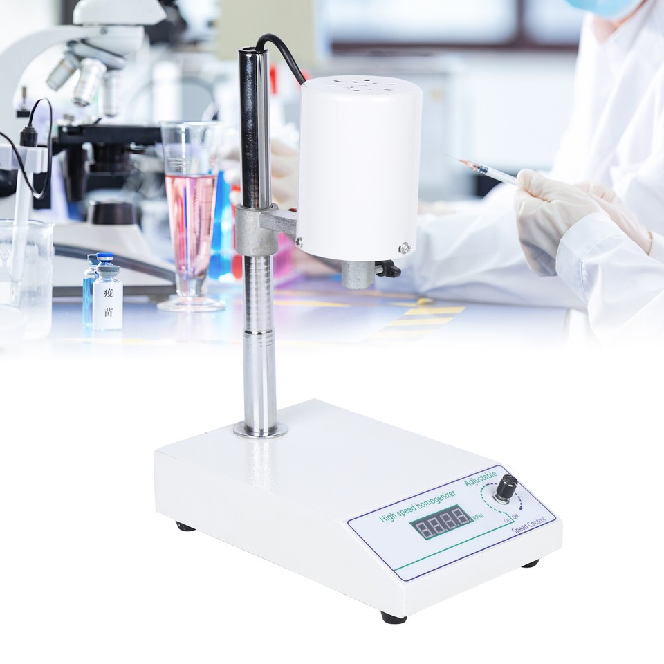 Electric Stirrer Mixer Agitator Lab Homogenizer Disperser Emulsifier ...