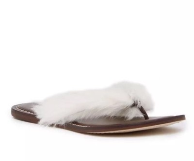 Fur Flip-Flops to Be Noticed! Fun & Luxurious Feel with Maximum Comfort ...