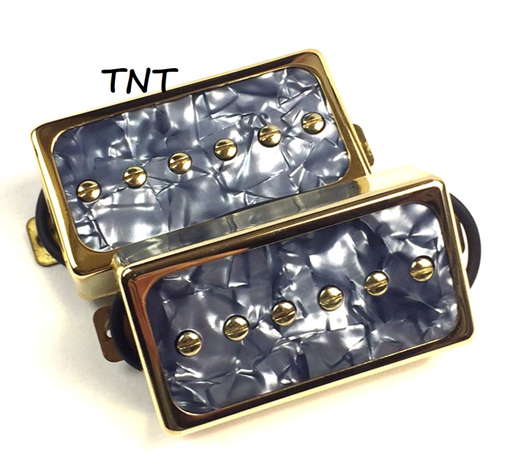 Humbucker Sized/Cased P90 Pickup Set ~ Dragonfire H90 Bridge+Neck ...