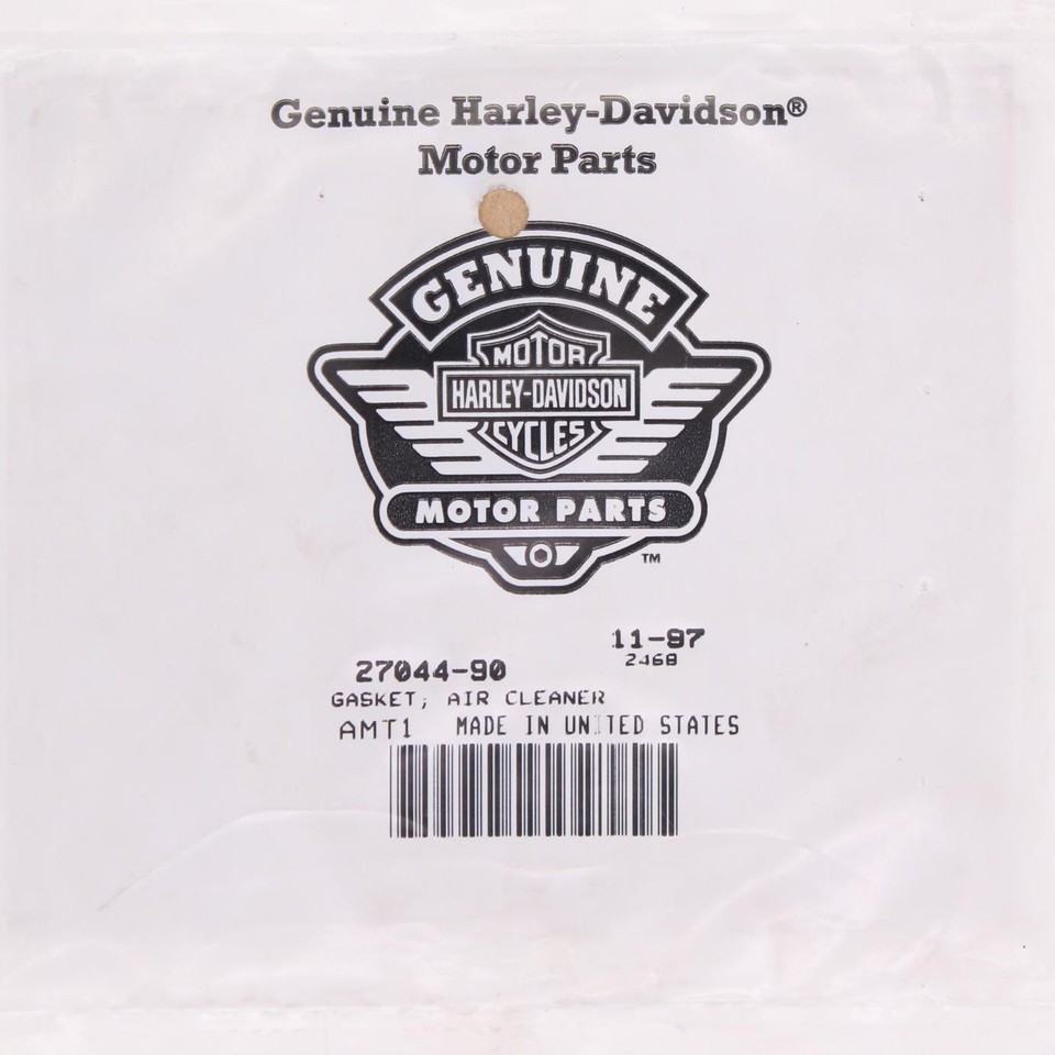 Harley-Davidson Air Cleaner Gasket Part Number - 27044-90 | eBay