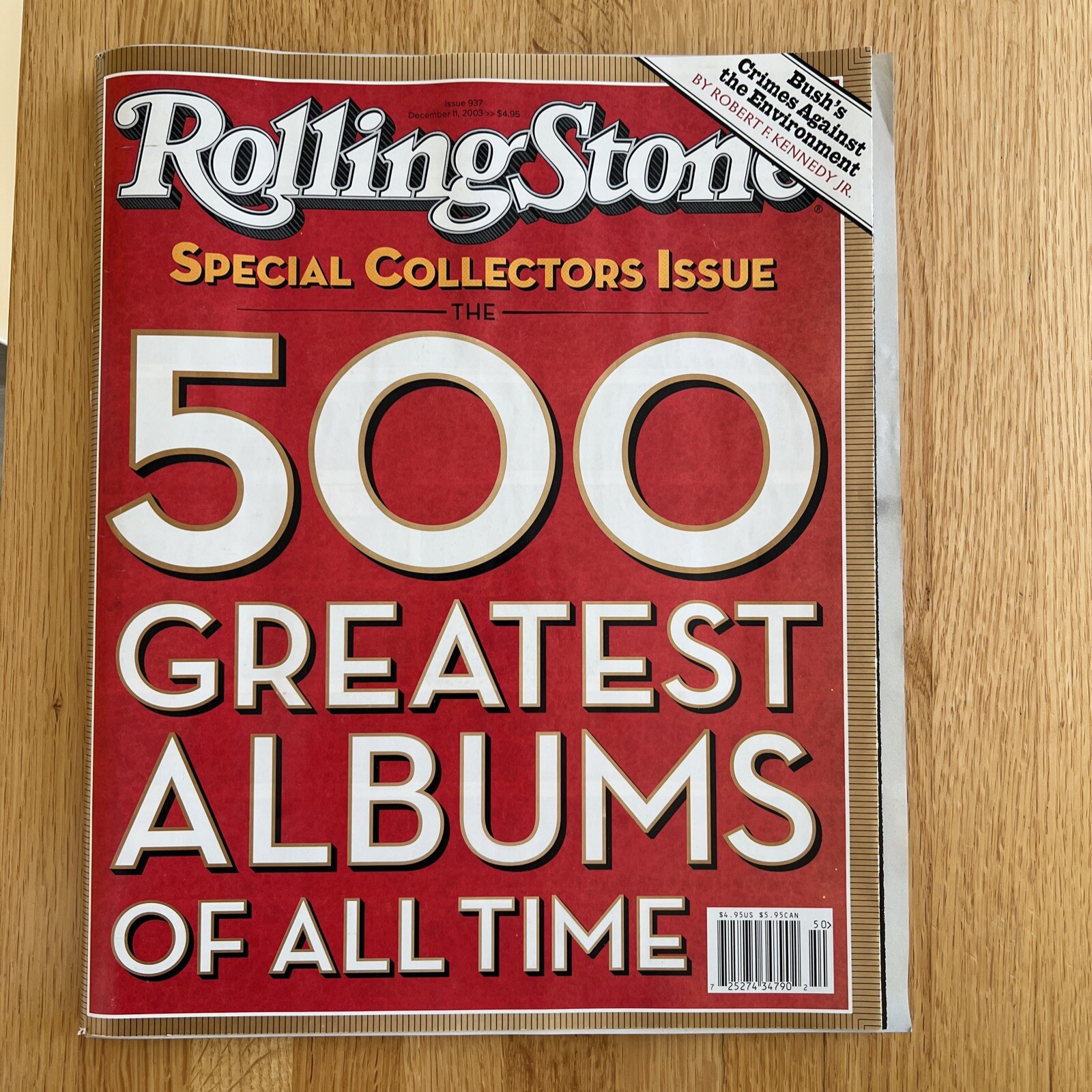 Rolling Stone Magazine December 11 2003-500 Greatest Albums All Time ...