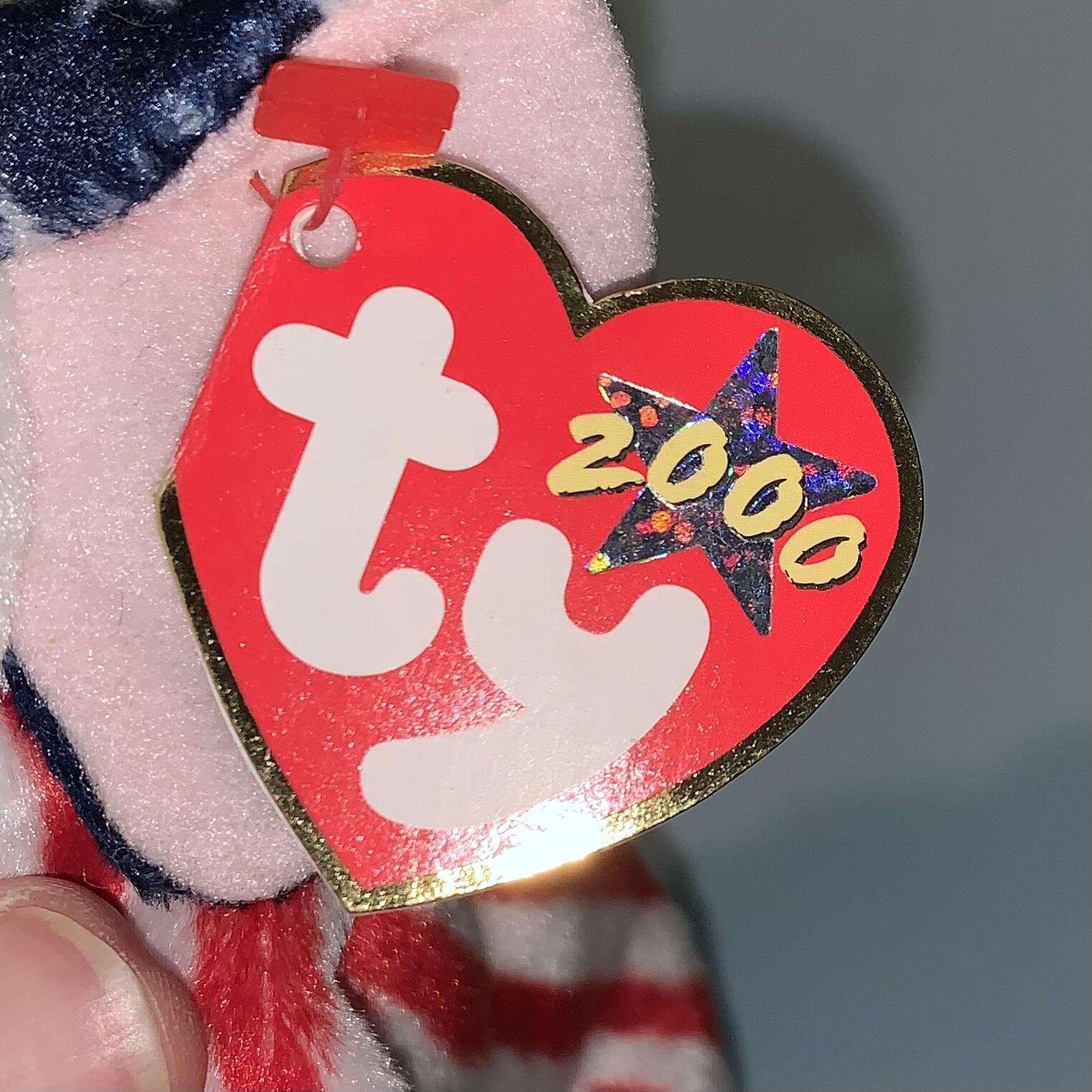 NWT RARE TY COLLECTABLE “RIGHTY 2000” BEANIE BABY ELEPHANT w/ ERRORS ...