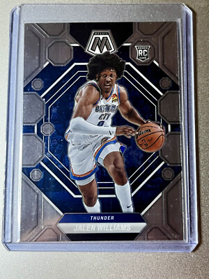 2022-23 Panini Mosaic #217 Jalen Williams Rookie Card RC Oklahoma City ...