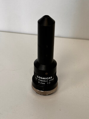 COSMICAR 6.2mm TV Pinhole Lens 1:2 CS For CCTV Security Camera | eBay