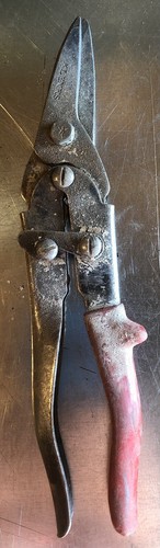 Klenk Tin Snips Left Hand (Made in USA) Sharp And Cuts Fine 10-1/2” | eBay