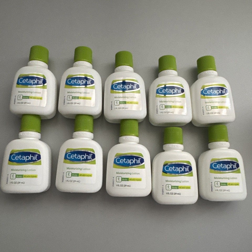 Lot Of 10x-Cetaphil Moisturizing Lotion 1 Fl. Oz Each | eBay