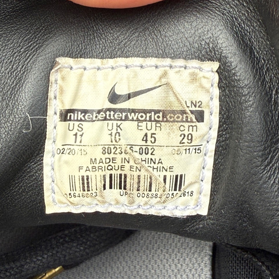 Nike Kobe X 10 Mid EXT Mens Size 11 Black Gold Gum Sneakers 802366-002 ...