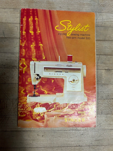 1976 Singer Model 533 Stylist Free Arm Zig-Zag Sewing Machine ...