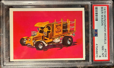 1970 Monogram Models Tom Daniel #6736 Beer Wagon PSA 8 NM-MT Non-sport ...