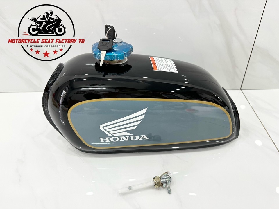 Honda Benly Fuel Gas Tank For Genuine Honda 4gal Chrome Plated Cylinder ...