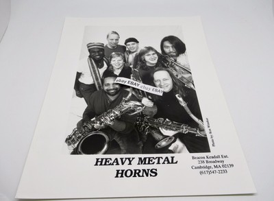 Heavy Metal Horns 11-piece Boston Area Jazz Funk Ensemble 8x10 ...