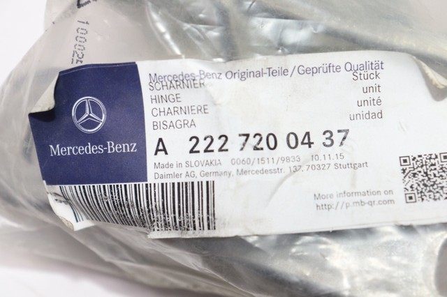Mercedes-Benz Genuine Hinge Front Bottom Right 2227200437 / 2227205201 ...